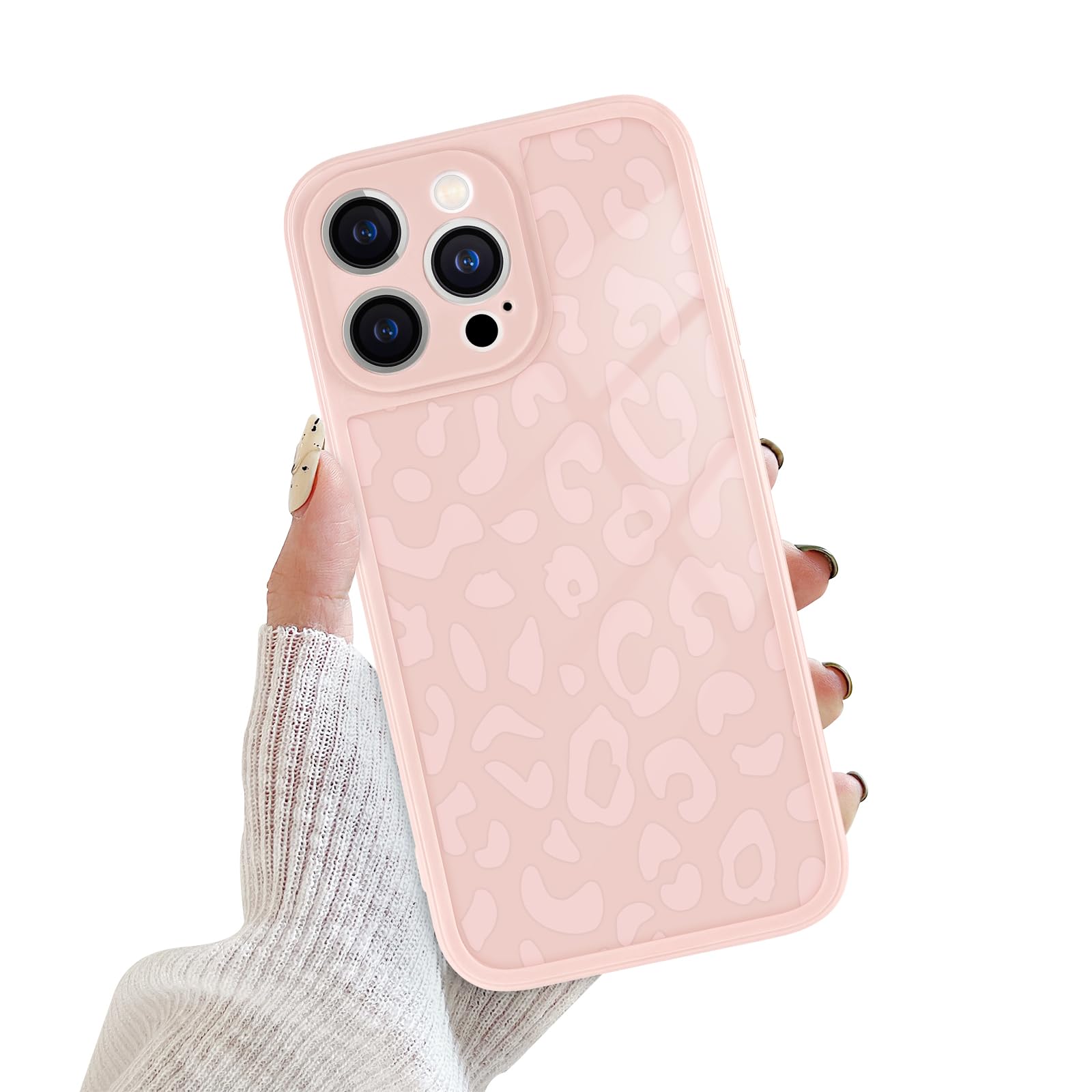Newseego for iPhone 13 Pro Max Case, Cute Luxury Leopard Pattern Design ...