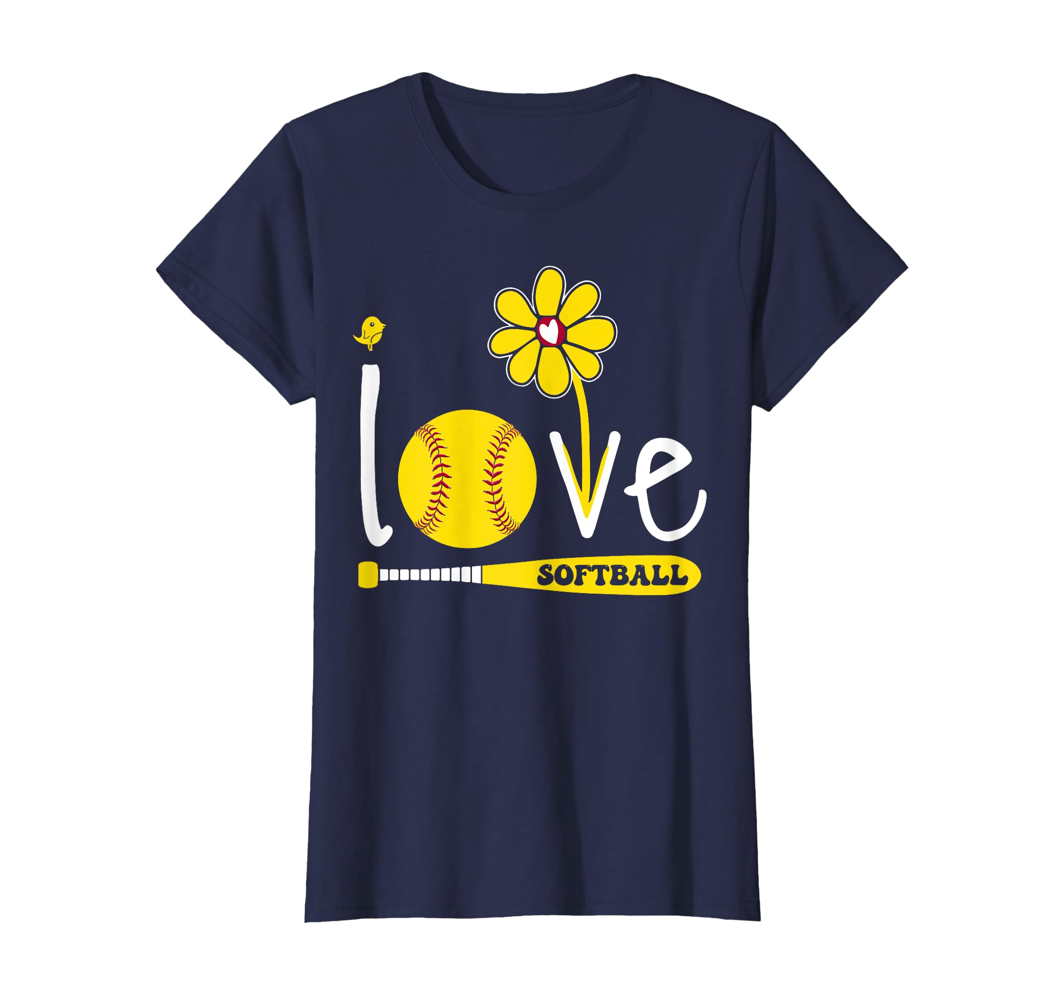 Women Softball-Shirt Girls I Love Softball Teen Girl T-Shirt for sale ...