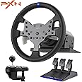 Amazon.com: PXN V99 Driving Force Steering Wheel, 3.2Nm Dual-Motor ...