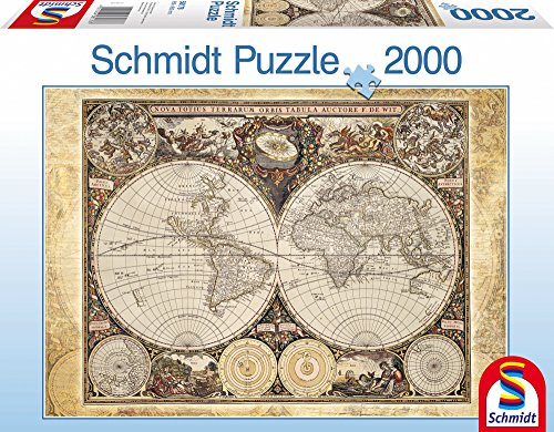 Old World Map Jigsaw Puzzle | Jigsaw Puzzles For Adults