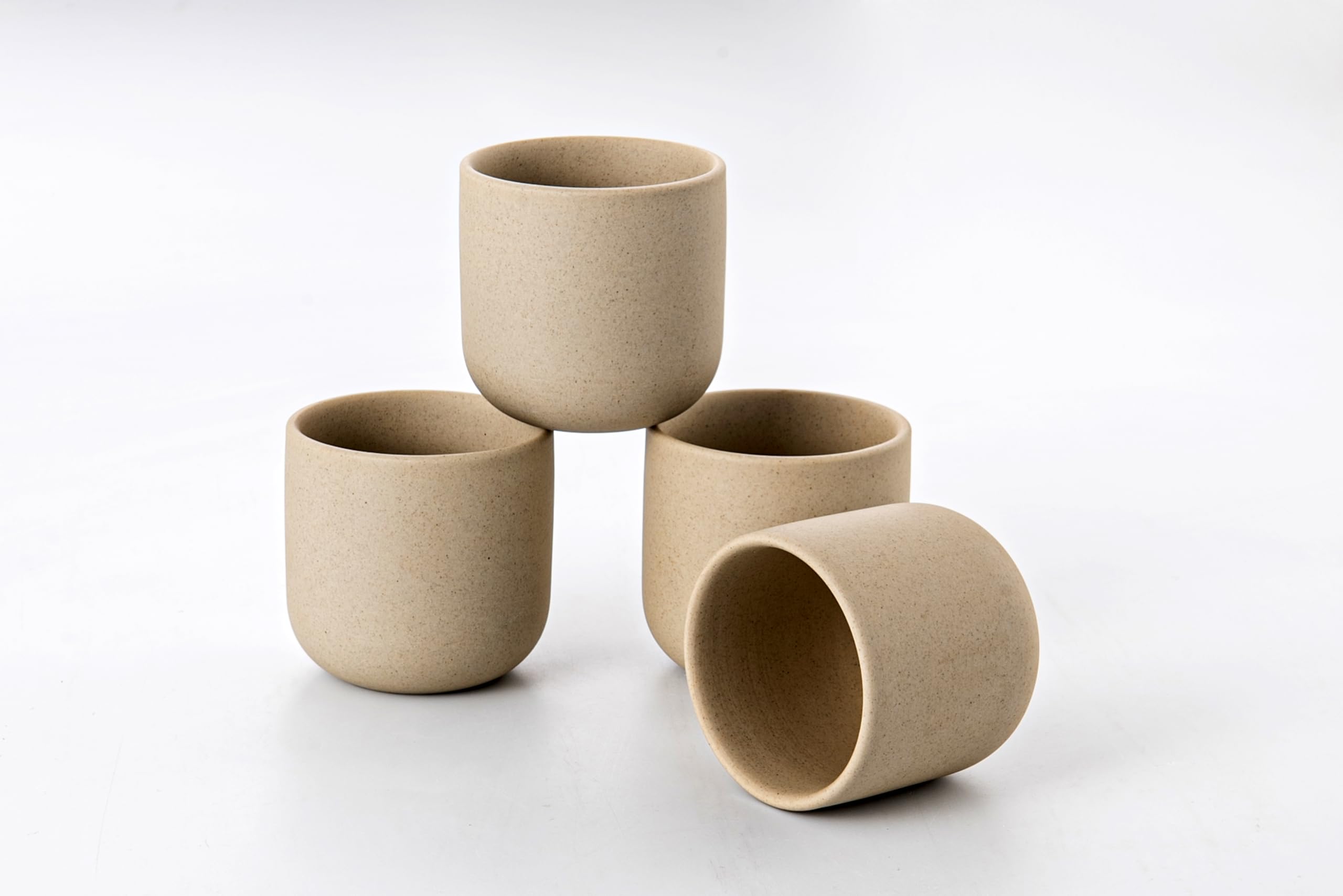 SYJAN HOME Espresso Cups Set of 4,Double Espressos Shot Cup,4 oz ...