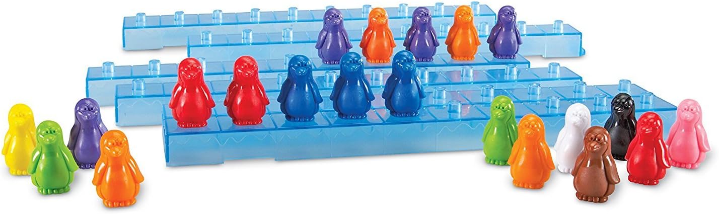 Learning Resources Penguins on Ice, Math Activity Set, Mathematics ...