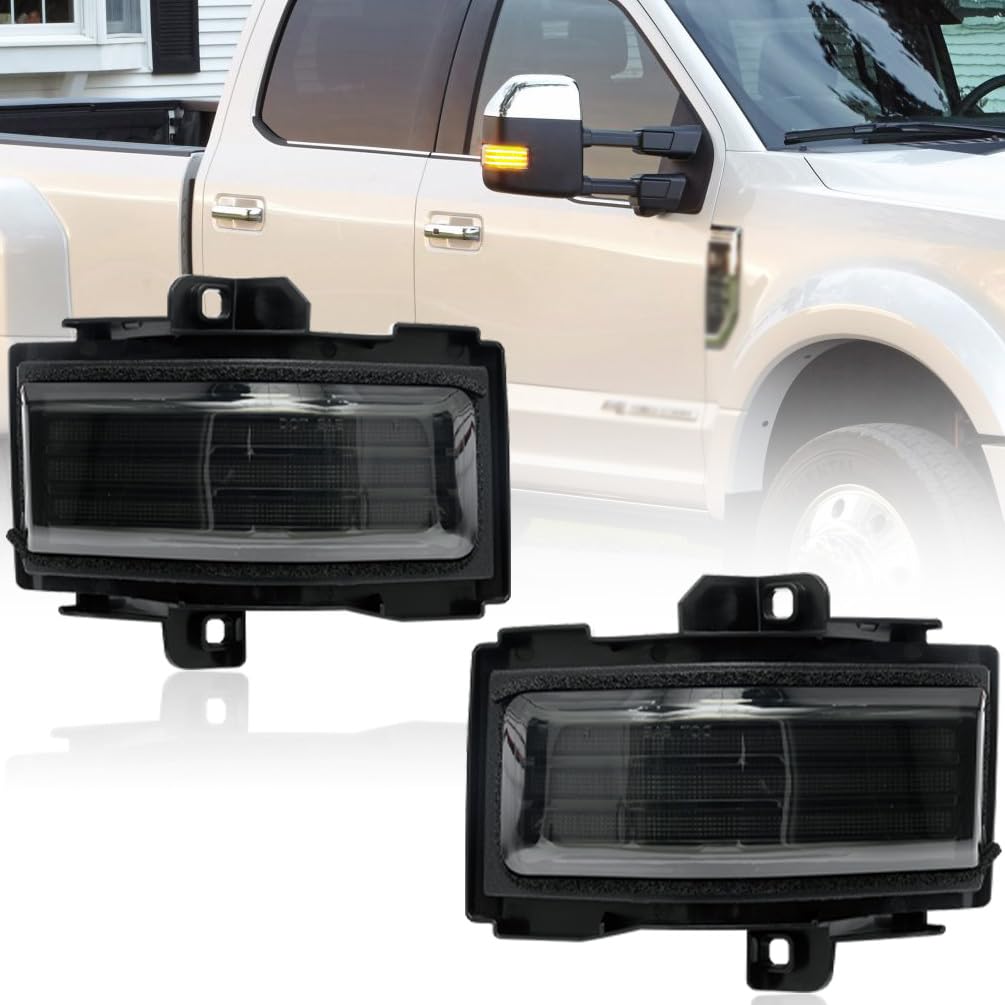 NJSBYL Led Side Mirror Marker Lamp For Ford F150 F250 F350 F450 F550 ...
