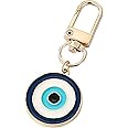 MyfavoriteK Mystical Stone Evil Eye Keychain Good Luck Charms ...