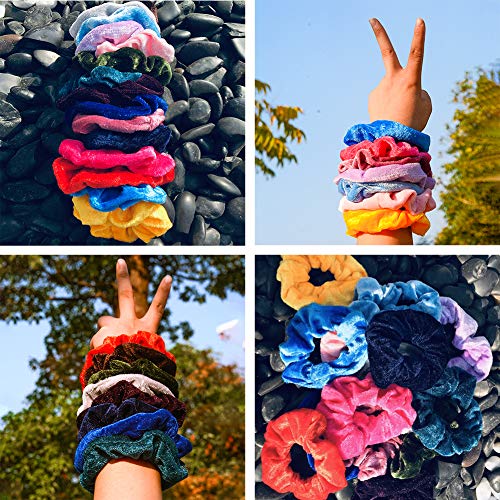 BOKIN PrePiece VSCO Girl Stuff Set 35Pcs Stickers 15 Pcs Velvet Fabric ...