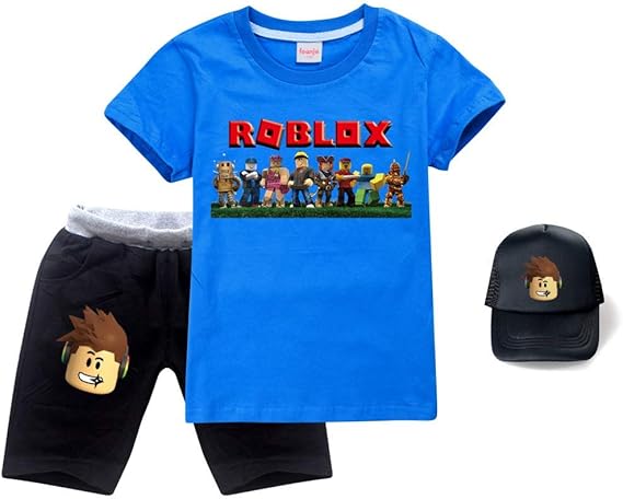 Roblox Pullover T-Shirt Set für Kinder Unisex Kinder Roblox Game 3 ...