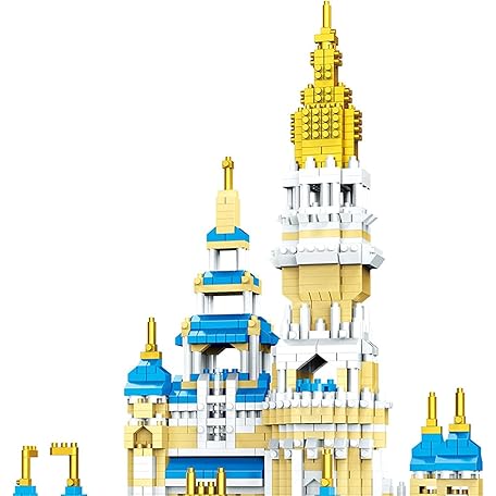 Mua QinCo Fairytale Kingdom Snow Castle Mini Blocks Diamond Blocks Kids ...