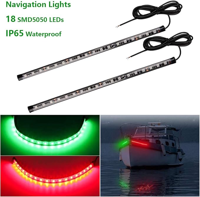 (Flexible & Durable PVC Cover - IP65 Waterproof) - Boat Navigation ...