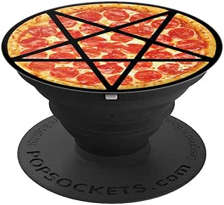 Amazon.com: Pentagram Pizza Satanic Occult Metal Hail Satan Eat Pizza ...