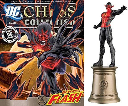 DC Comics Chess Figurine Collection Nº 60 Reverse Flash Professor Zoom ...