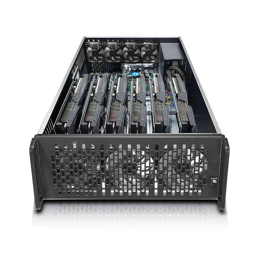 Amazon.in: Buy Hydra III 8 GPU 4U Server Mining Rig Case Online at Low ...