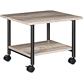 Amazon.com: HOOBRO Printer Stand, 2-Tier Industrial Under Desk Printer ...