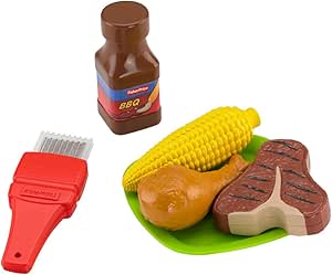 Amazon.com: Fisher-Price Grill Accessory: Chicken & Steak: Toys & Games