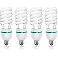 Amazon.com: LimoStudio [4 Pack] 45W Pure White Neutral Daylight CFL ...