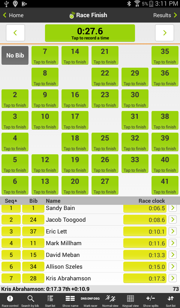Webscorer Race Timer:Amazon.in:Appstore for Android