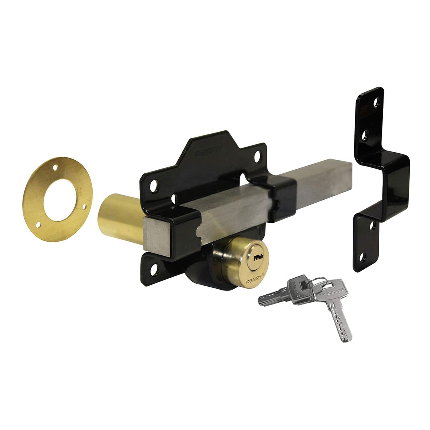 Long Throw Gate Lock Double Locking for 50mm Gate Thickness: Amazon.co ...