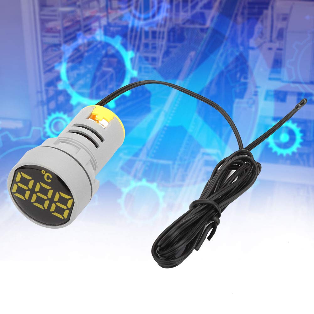 Thermometer Indicator, Mini Digital LED Display Thermometer With ...
