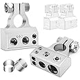 Amazon.com: COROTC Battery Terminals, 0/4/8/10 Gauge AWG Positive Negative Battery Terminal ...