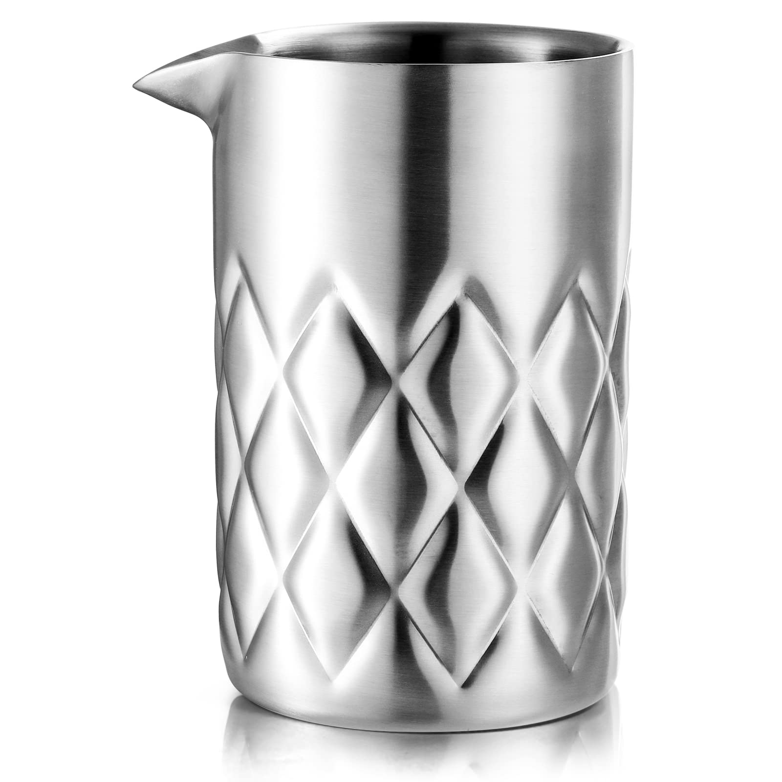 Mua Cocktail Mixing Glass, 18 Oz Stainless Steel Martini Stirring Glass ...