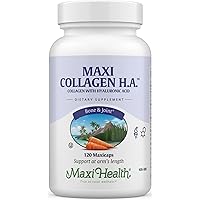 Amazon.com: Maxi Health Collagen with Hyaluronic Acid Capsules - Type I ...