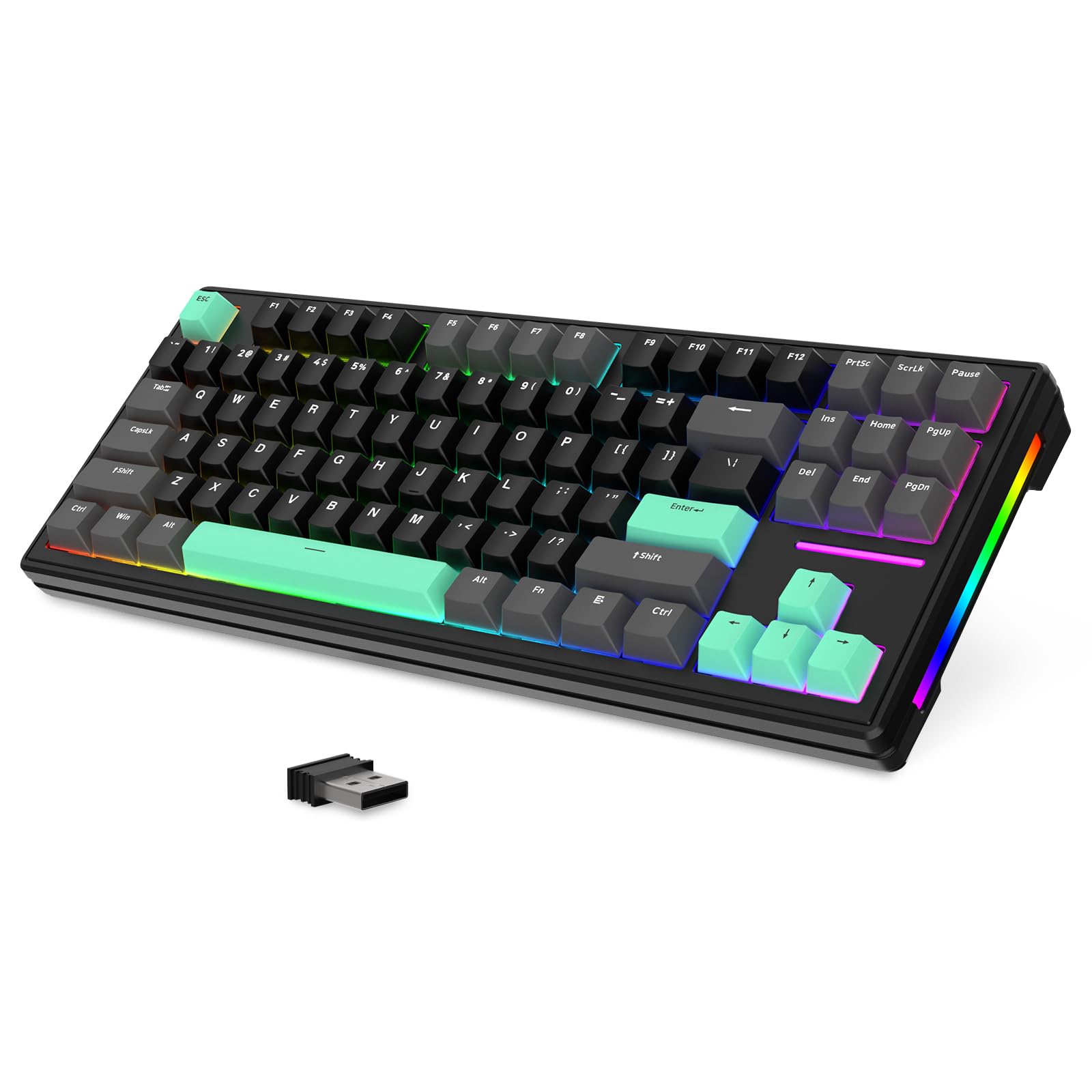 Mua FELICON x Attack Shark TKL Mechanical Gaming Keyboard, RGB Backlit ...