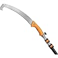 Amazon.com: 4-12 ft Telescoping Pole with Tree Pruner Extendable for Tree Trimming // Manual ...