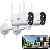 Amazon.com : AMICCOM Outdoor Security Camera, 1080P WiFi Camera ...