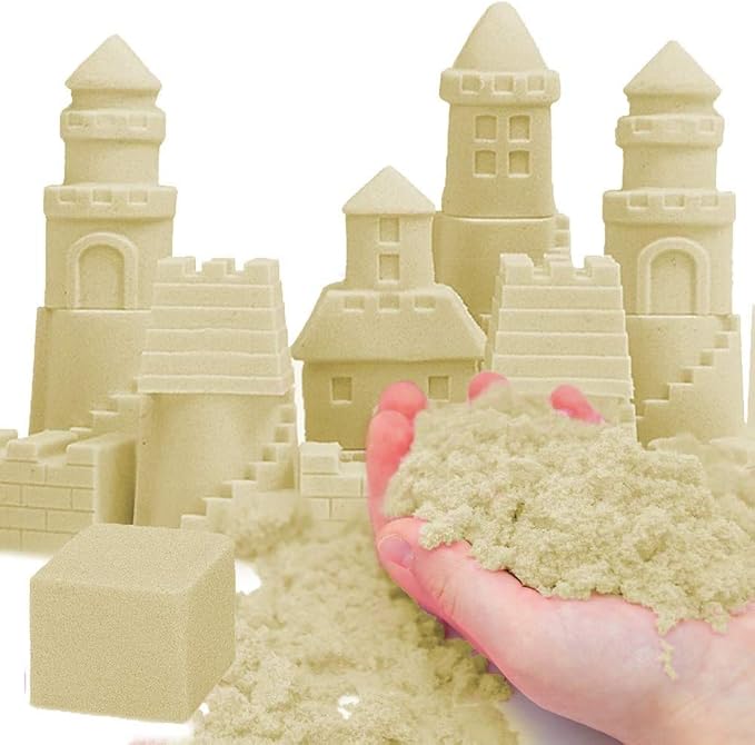 Buy Toyshine Creative Sand for Kids – Natural Kinetic Sand Kit for Kids ...