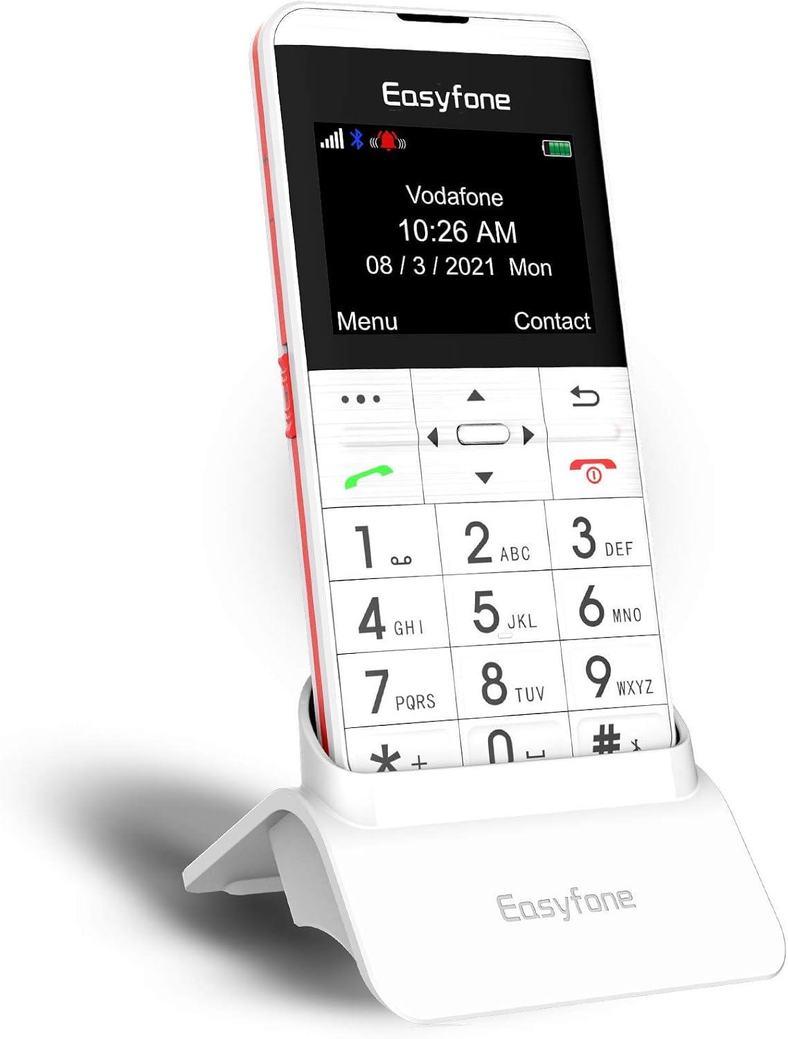 Easyfone Prime-A7 GPS Big Button Senior Mobile Phone, Hearing Aid ...