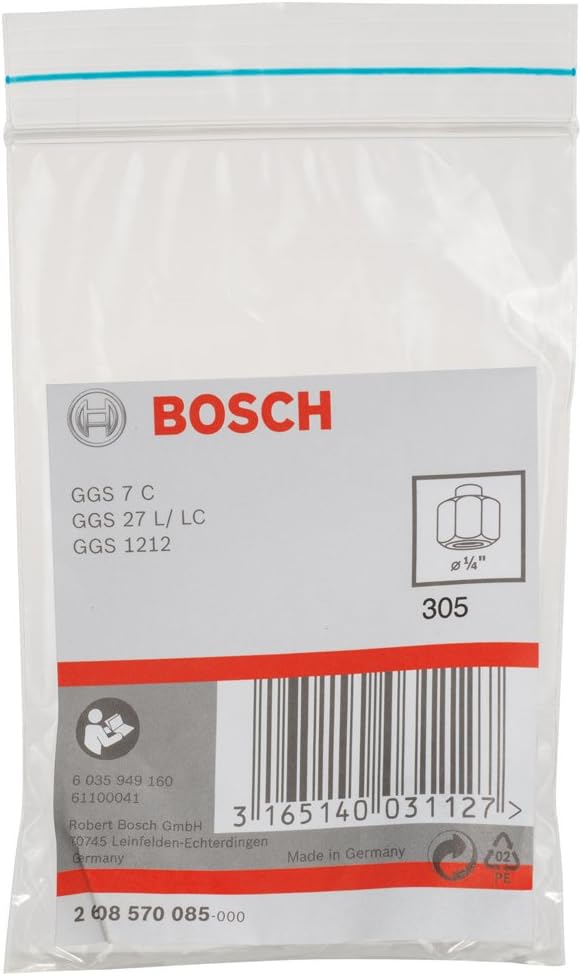 Bosch 2608570085 Collets and Locking Nuts, 8mm – BigaMart
