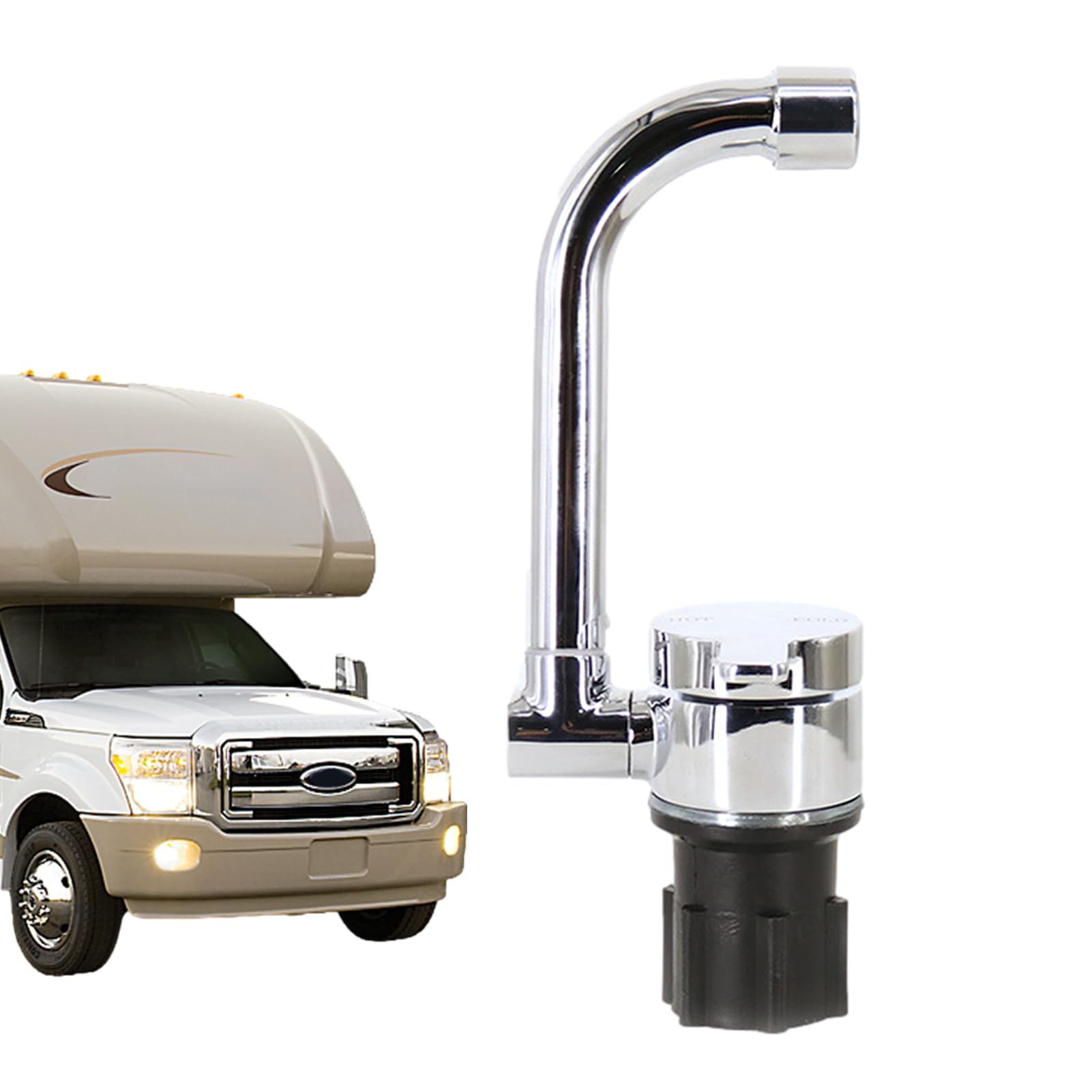 Mua Folding RV Faucet, Brass Construction Chrome Polished Rust Proof ...