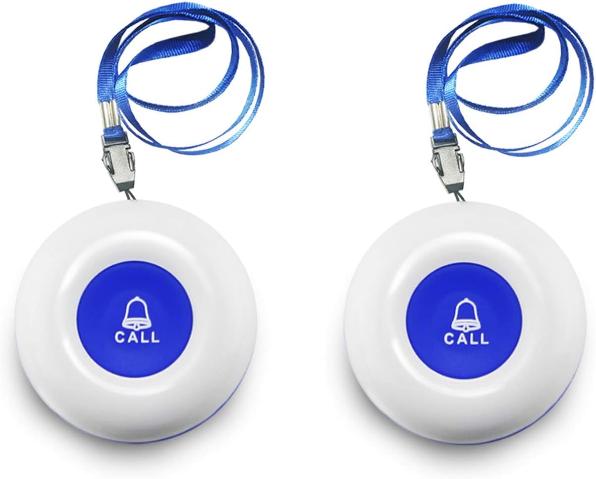 Amazon.com: LIOTOIN Wireless Call Buttons for Caregiver Pager and ...