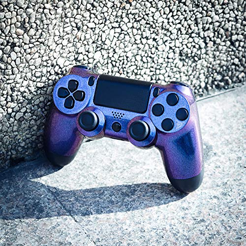 eXtremeRate Custom Design Unique Chameleon Purple Blue Glossy Front ...