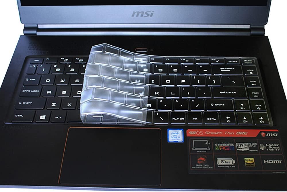 Ultra Thin Keyboard Cover for 17.3 Inch MSI GF75 GL75 GE75, 15.6 Inch ...