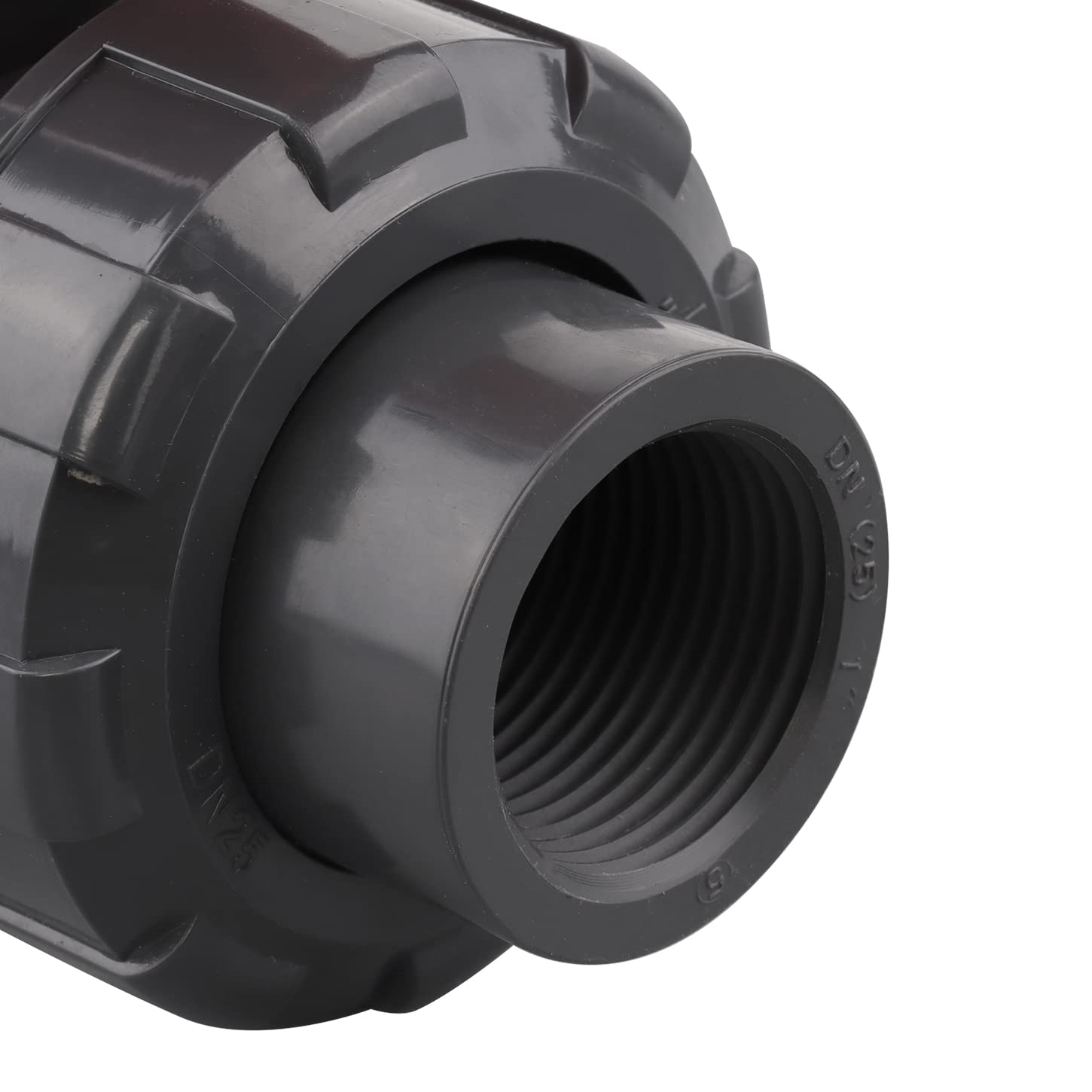 Mua DERNORD PVC True Union Ball Valve NPT Threaded with Full Port, EPDM ...