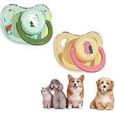 Amazon.com: 2025 3Pcs New Calming Dog Pacifiers Chew Toy, Pet Silicone ...