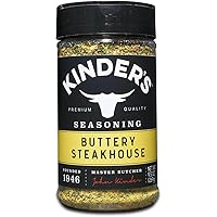 Amazon.com : Kinder's Buttery Steakhouse Rub and Seasoning, 9.5 Ounce ...