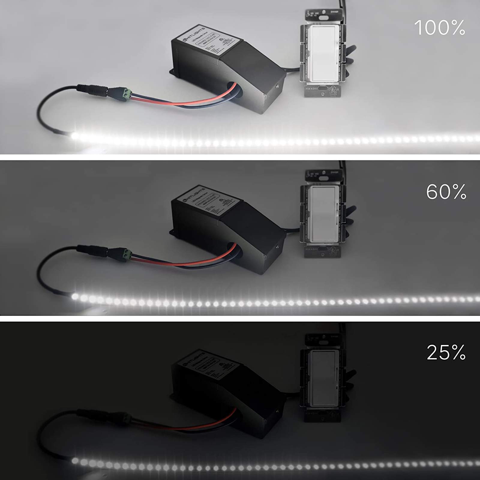 Mua HitLights Dimmable LED Driver Transformer 24V 150W, Magnetic Power ...
