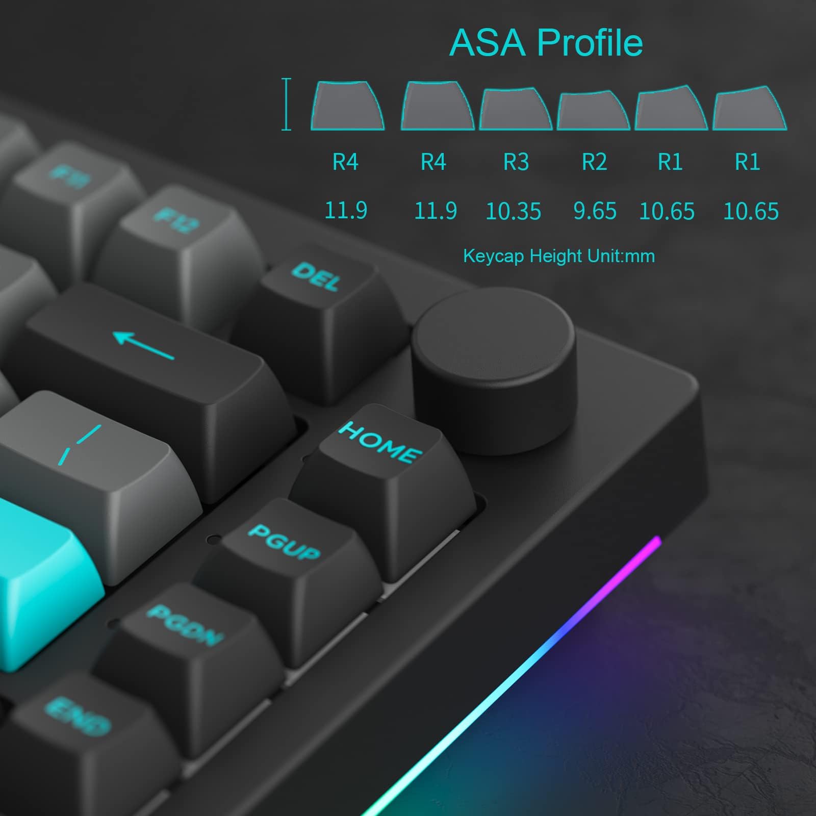 Mua Akko 5075B Plus Mechanical Keyboard 75% Percent RGB Hot-swappable ...