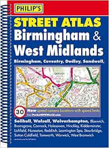Philips Street Atlas: Birmingham & West Midlands.: Philip's Maps ...