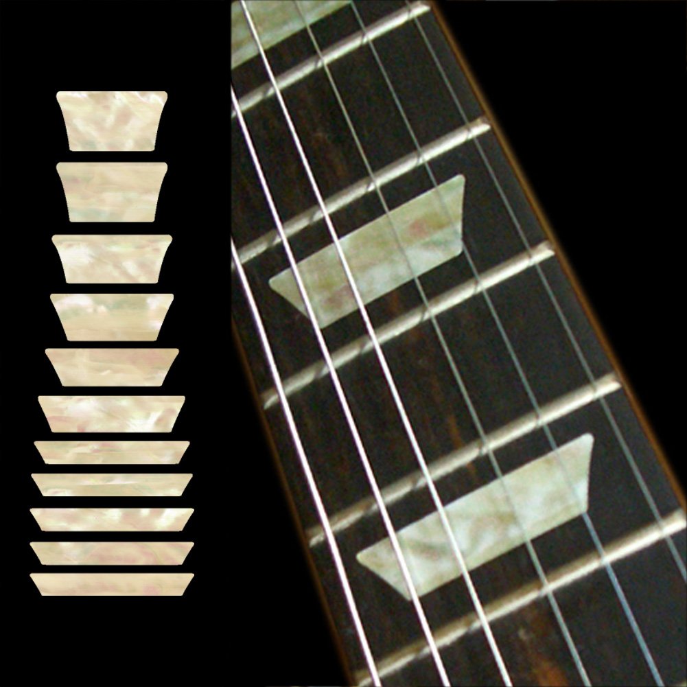 Fretboard Markers Inlay Sticker Decals For Guitar Bass Dish Trapezoid fretboard-markers-inlay-sticker-decals-for-guitar-bass-dish-trapezoid