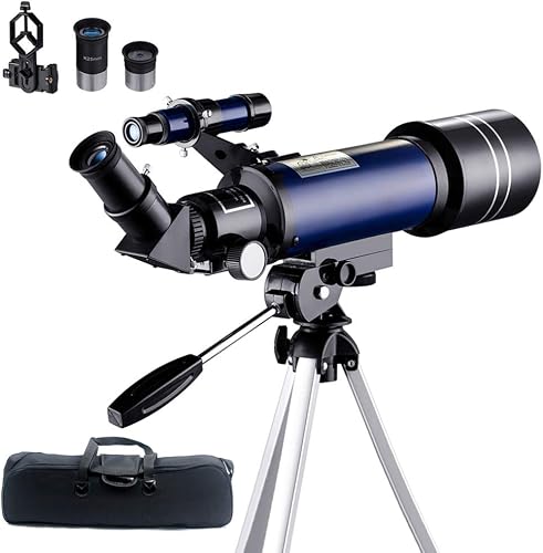 E-Plus Astronomical Refracting Telescope with Backpack & Phone Adapter ...