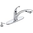 Delta Faucet 470-PROMO-DST Signature Single Handle Pull-Out Kitchen ...