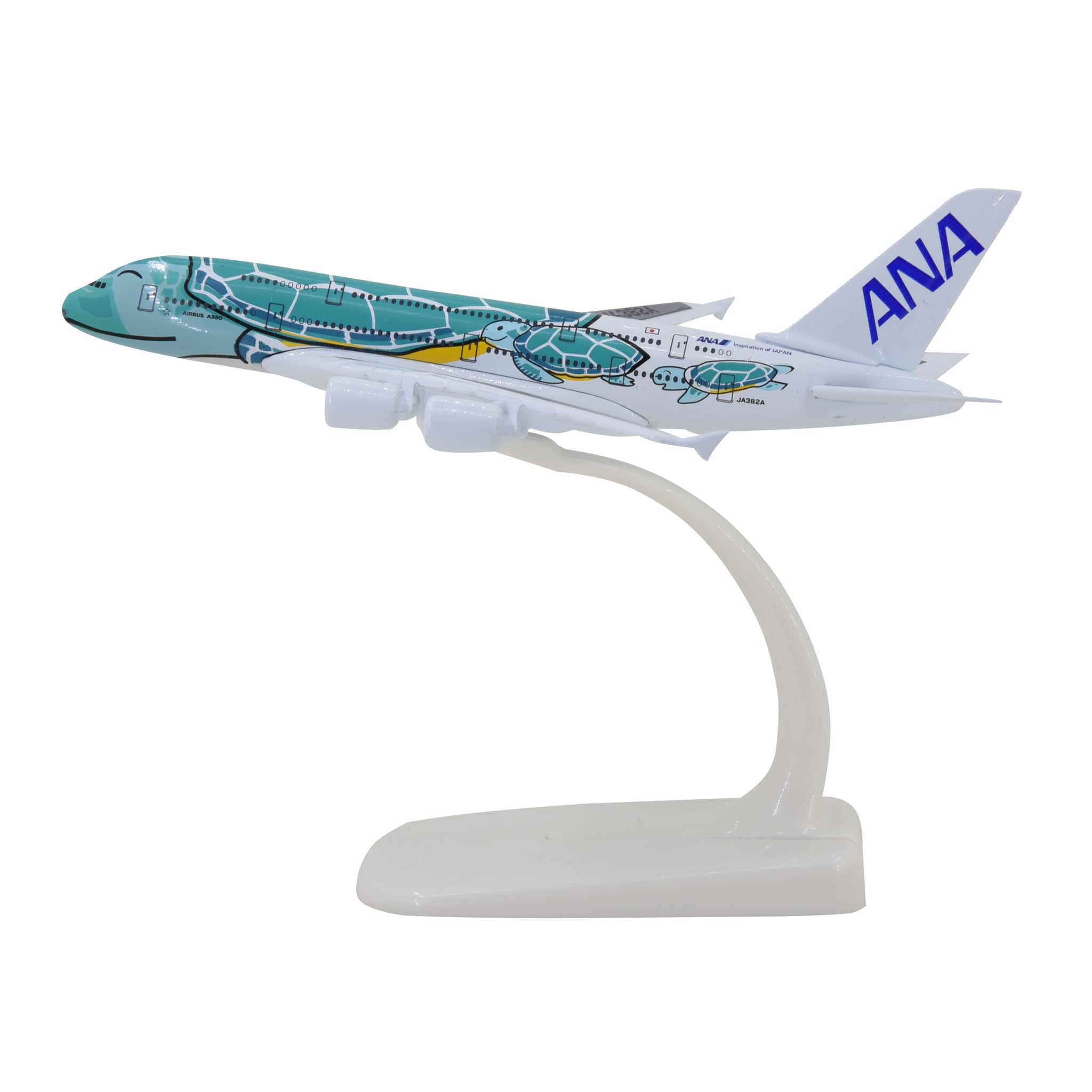 TANG DYNASTY(TM 1:500 15cm A380 ANA Sea Turtle Metal Airplane Model ...