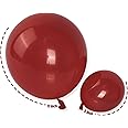 Amazon.com: PartyWoo Ruby Red Balloons, 80 pcs Dark Red Balloons ...