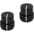 Amazon.com: Guyker Guitar Aluminum Alloy Dual Concentric Control Knobs - Dome Volume Tone ...