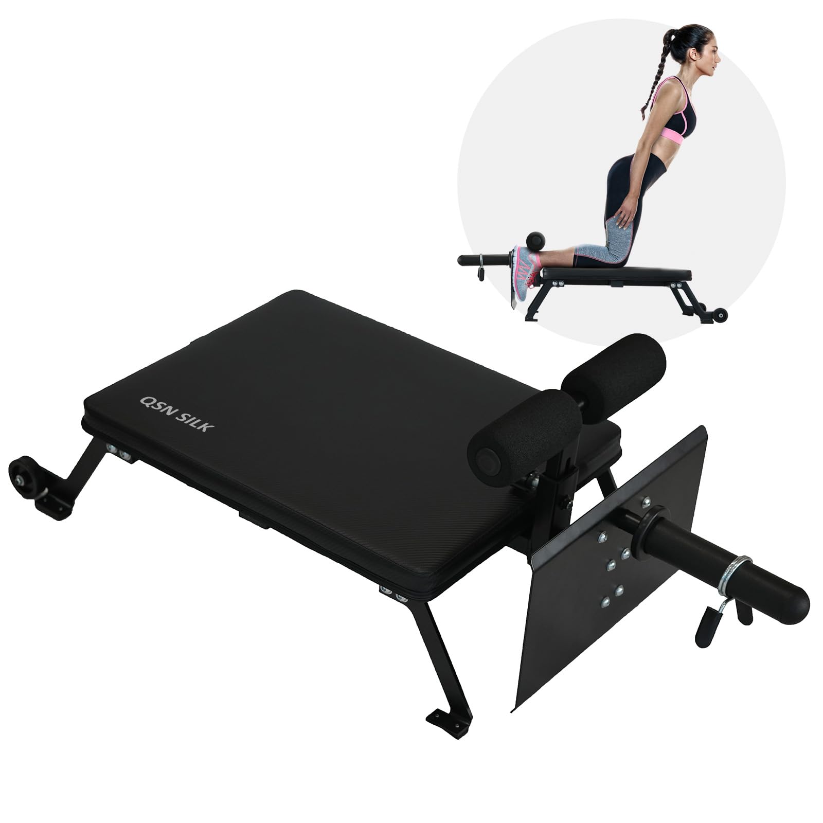 Mua QSN SILK LU Nordic Curl Machine, Hamstring Curl Bench, Compact ...