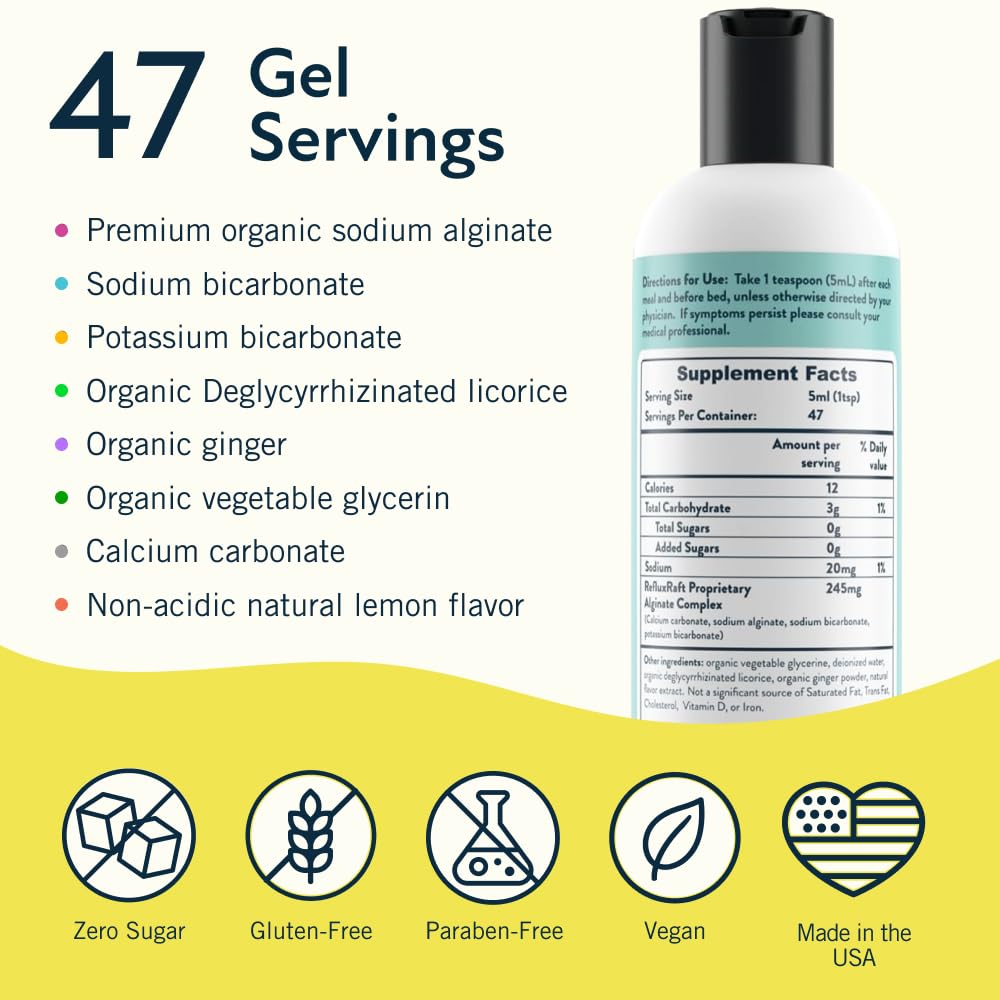 Mua RefluxRaft: Natural Acid Reflux Relief Supplement for GERD Relief ...