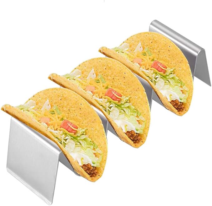 Soporte para tacos Soporte Taco de acero inoxidable Bandeja para camión ...