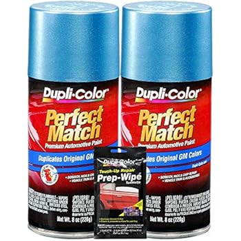 Amazon.com: Dupli-Color Bahama Blue Metallic Exact-Match Automotive ...